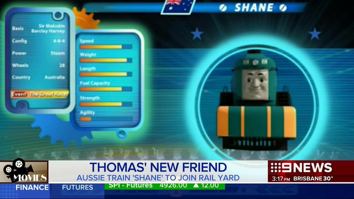 Thomas the Tank Engine has a new friend in the railyard; an Australian ...