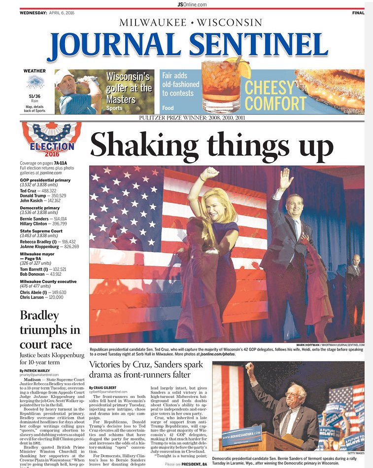 Breaking News On Milwaukee Journal Sentinel