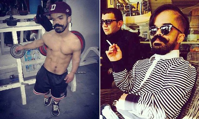 Bodybuilding hipster dwarf who was bullied now has a legion of female ...