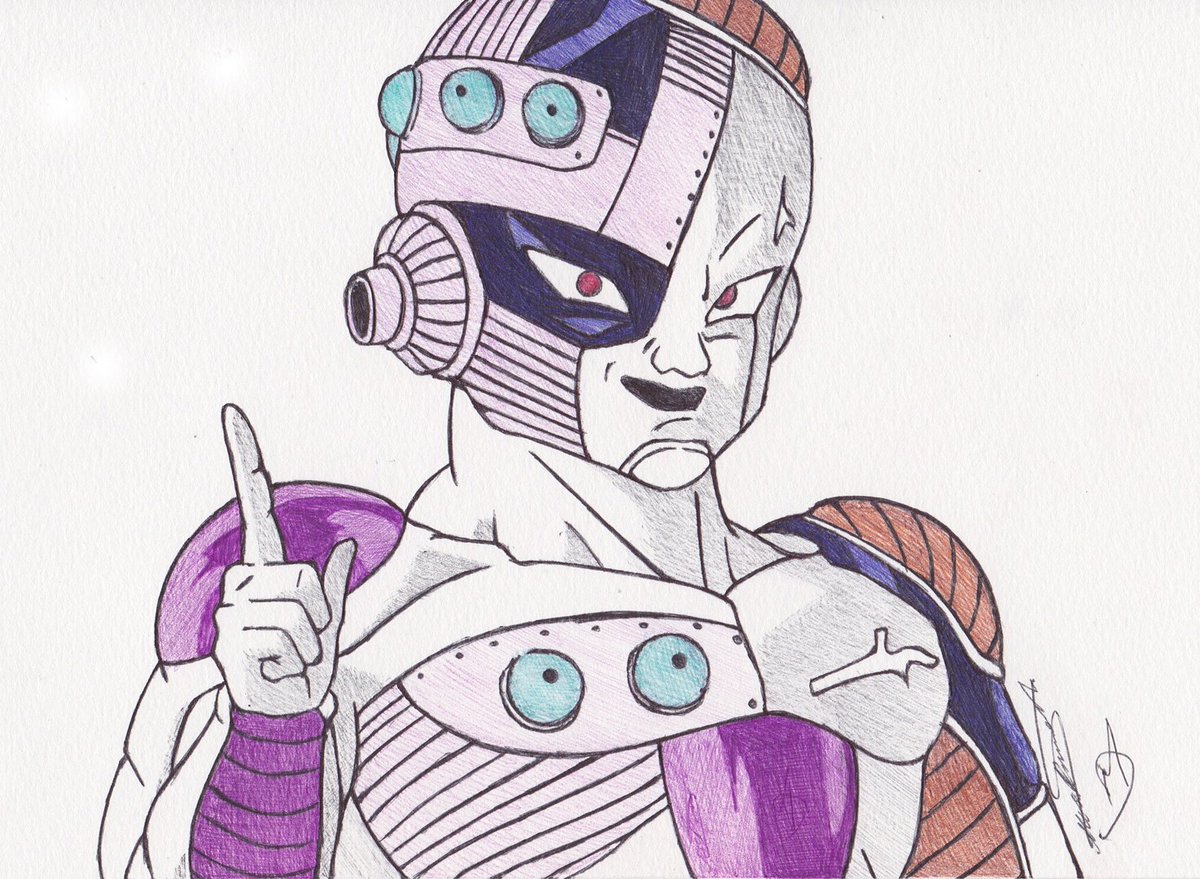 Mecha Frieza Drawing