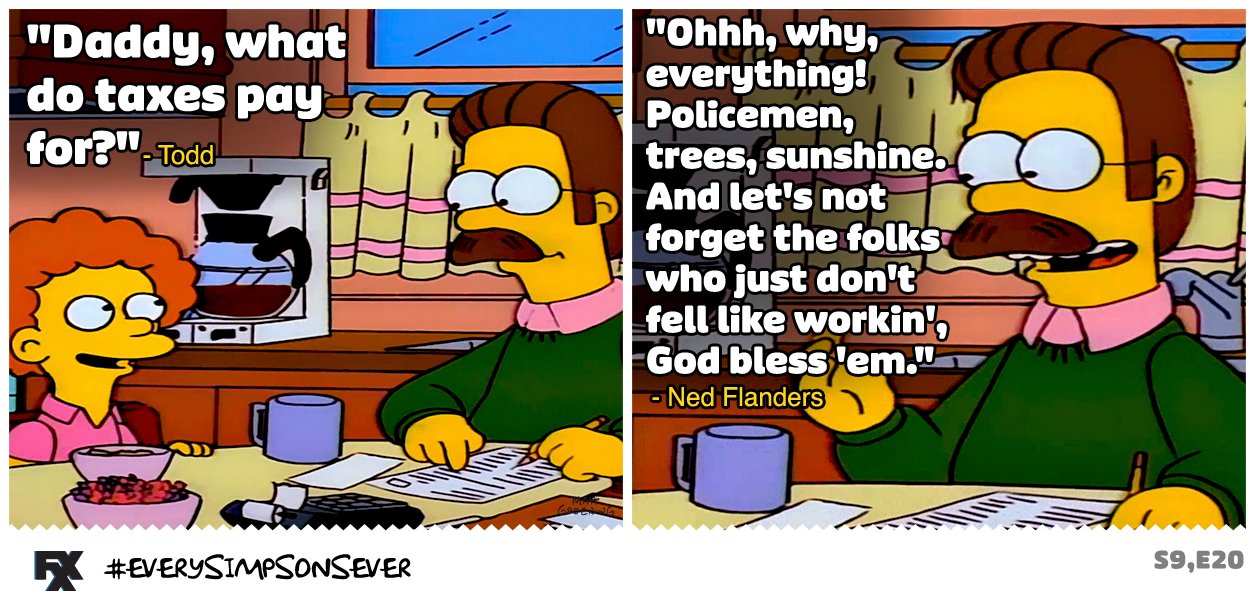 Ned Flanders Father Quotes The Simpsons S03E03 When Flanders Failed