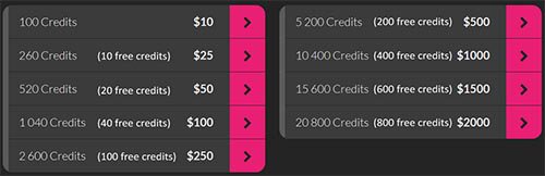 TW Pornstars - Customs4U.Com. Twitter. Earn 10 credits for every $25 in ...