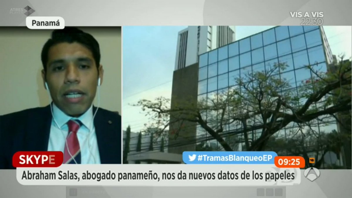 El abogado panameño Abraham Salas nos aporta vía skype nuevos datos ...