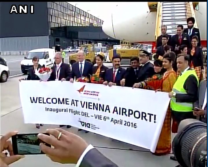 Air india launches direct flight between delhi & vienna (austria ...