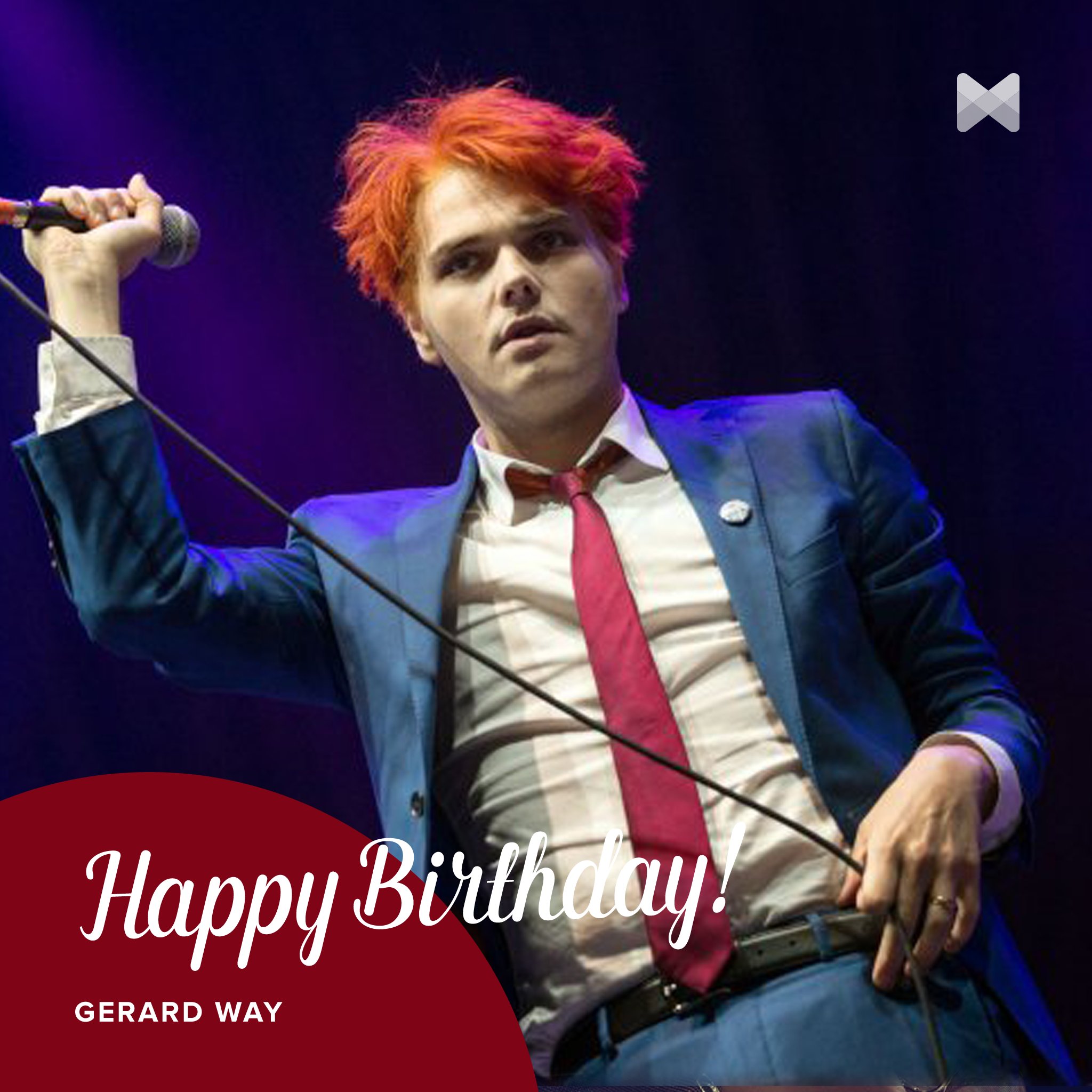 Happy Birthday Gerard Way
