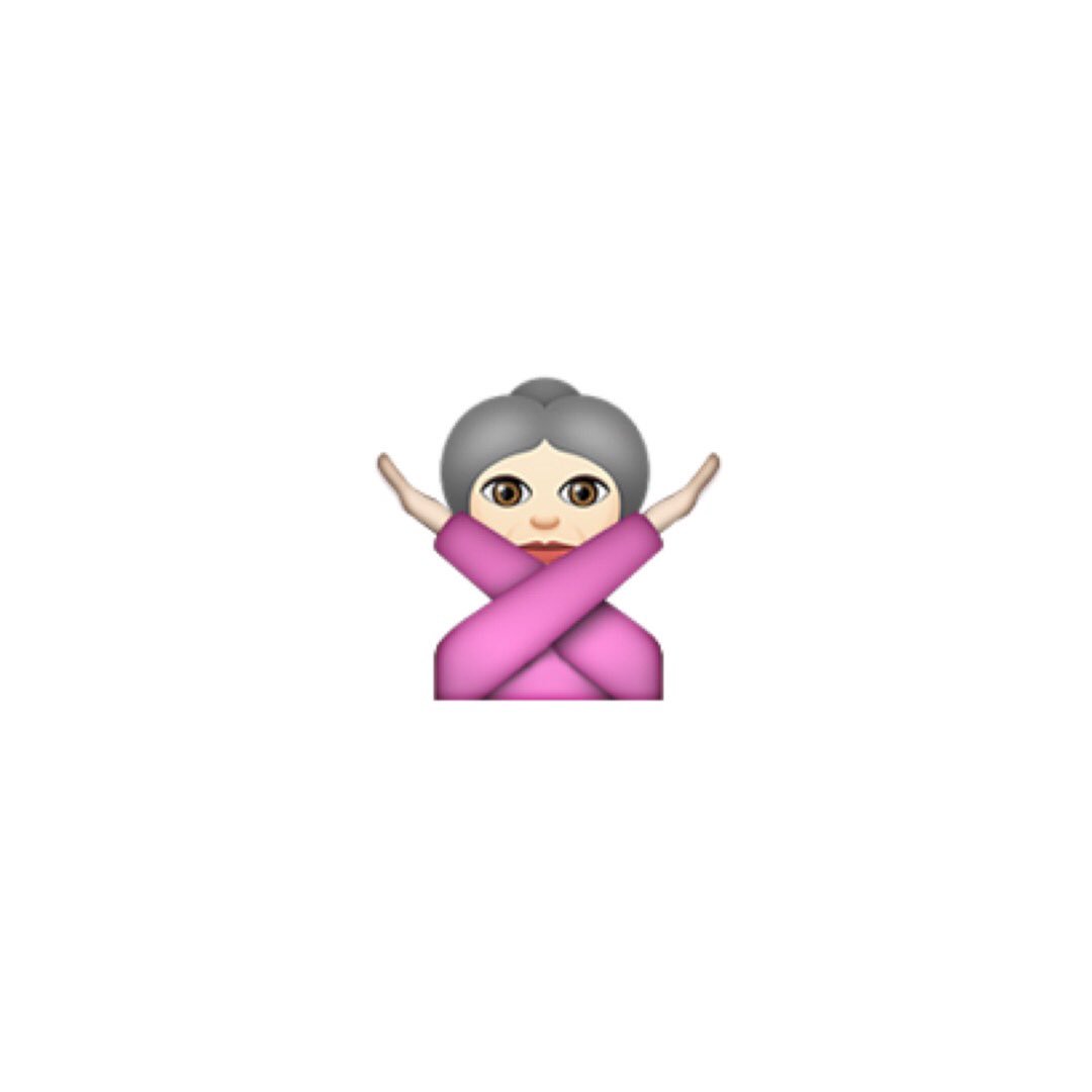 Emoji Girl With Arms Crossed