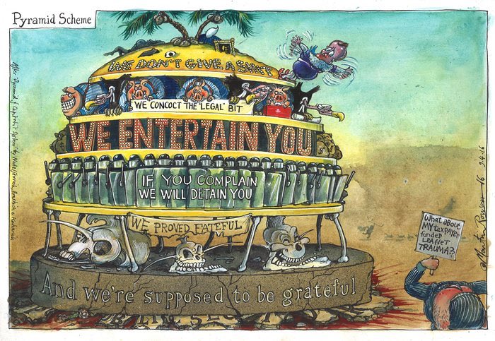 Pyramid scheme — Cartoon Martin Rowson on fallout from the Panama ...