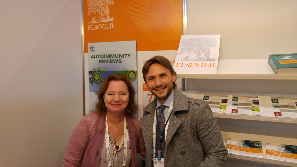 Carlo Perricone on Twitter: "At the ELSEVIER stand. Great staff great books great journals # ...