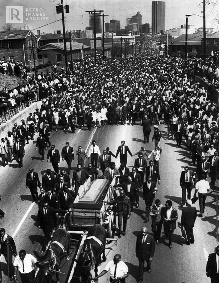 Martin Luther King Jr Funeral