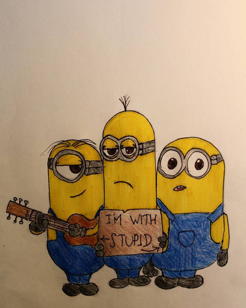 How To Draw A Minion Kevin