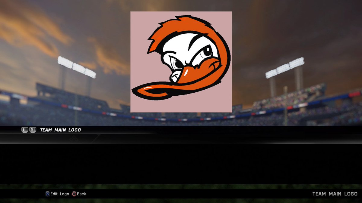 Made a Long Island Ducks logo in DD : r/MLBTheShow