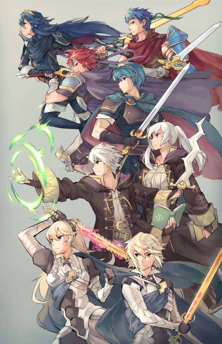 [Fanart] Fire Emblem Smash Bros Characters by Ge-B : r/fireemblem