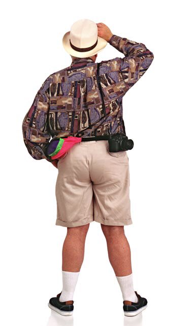 Tourist With Fanny Pack