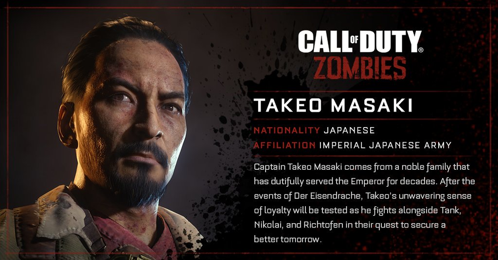 Call Of Duty Zombies Characters Bio