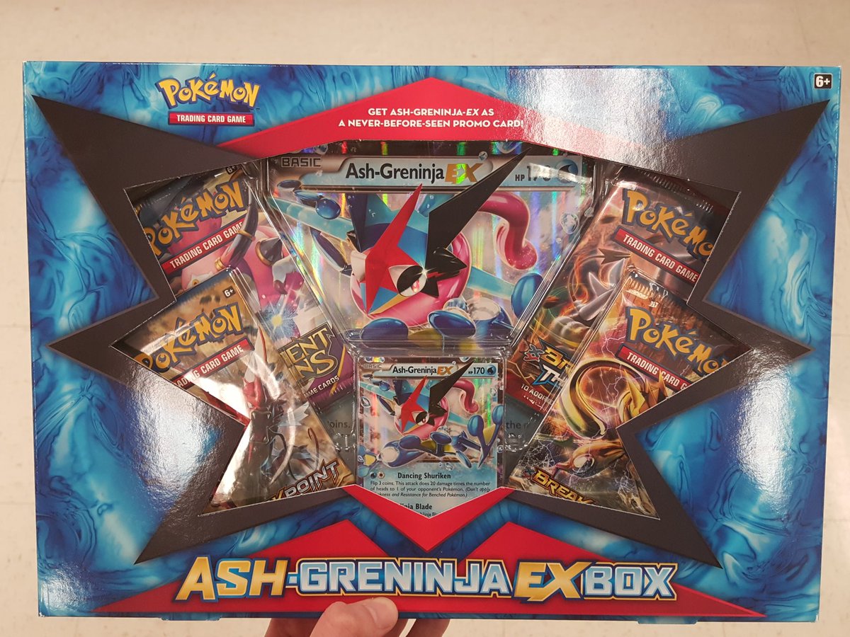 Guarantee Pay secure Pokemon Ash-Greninja EX Box Card Game Set for sale ...