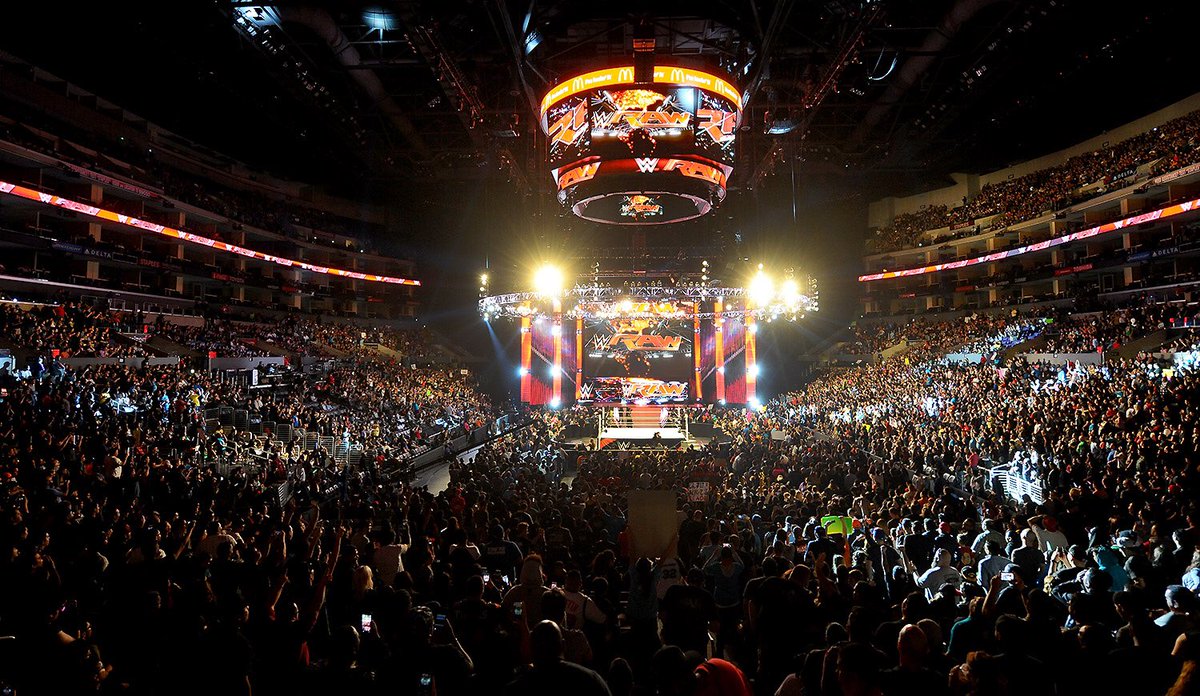 Staples Center Wwe Raw