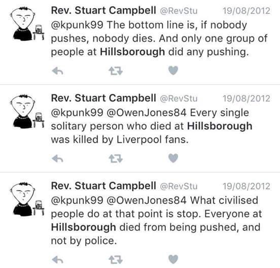 Rev Stu Campbell's thoughts on Hillsborough : r/Scotland