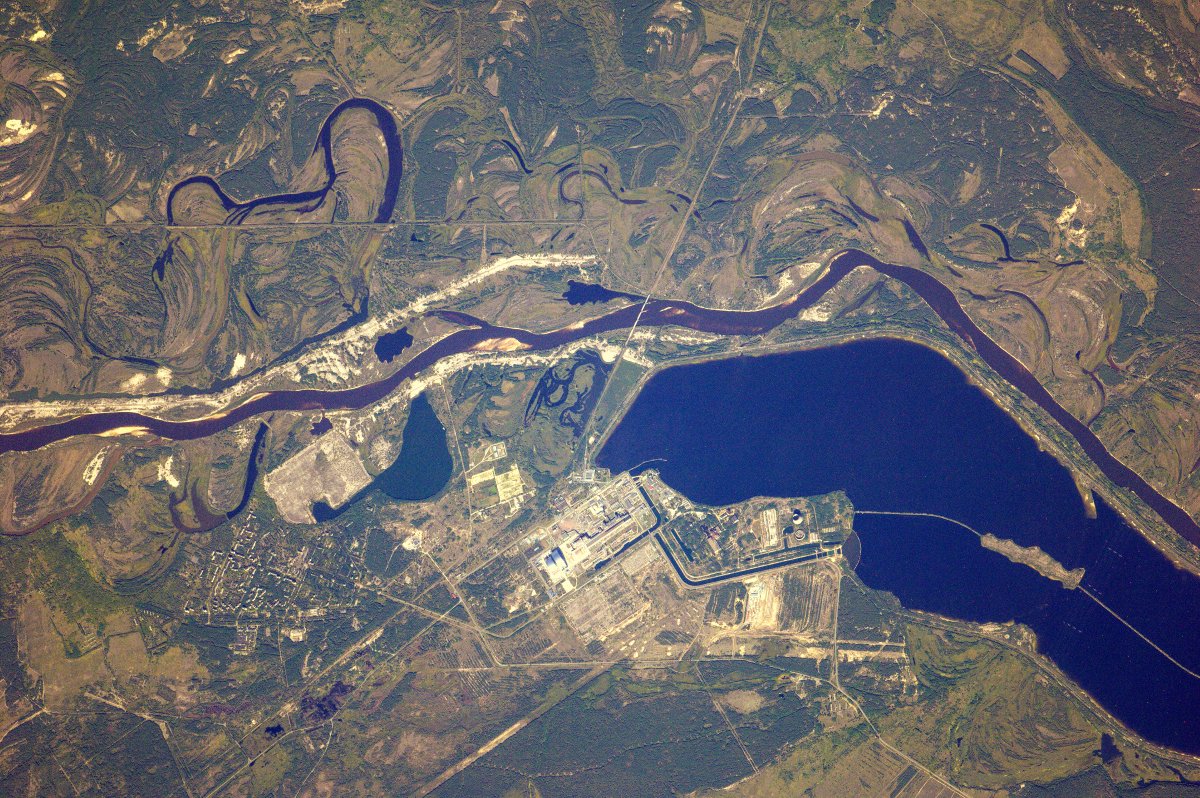 Chernobyl - even after 30 years & seen from space, this place is a ...
