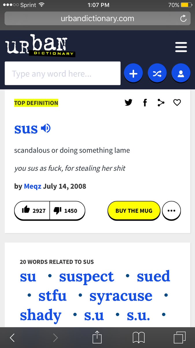 Sus urban dictionary - asiaberlinda