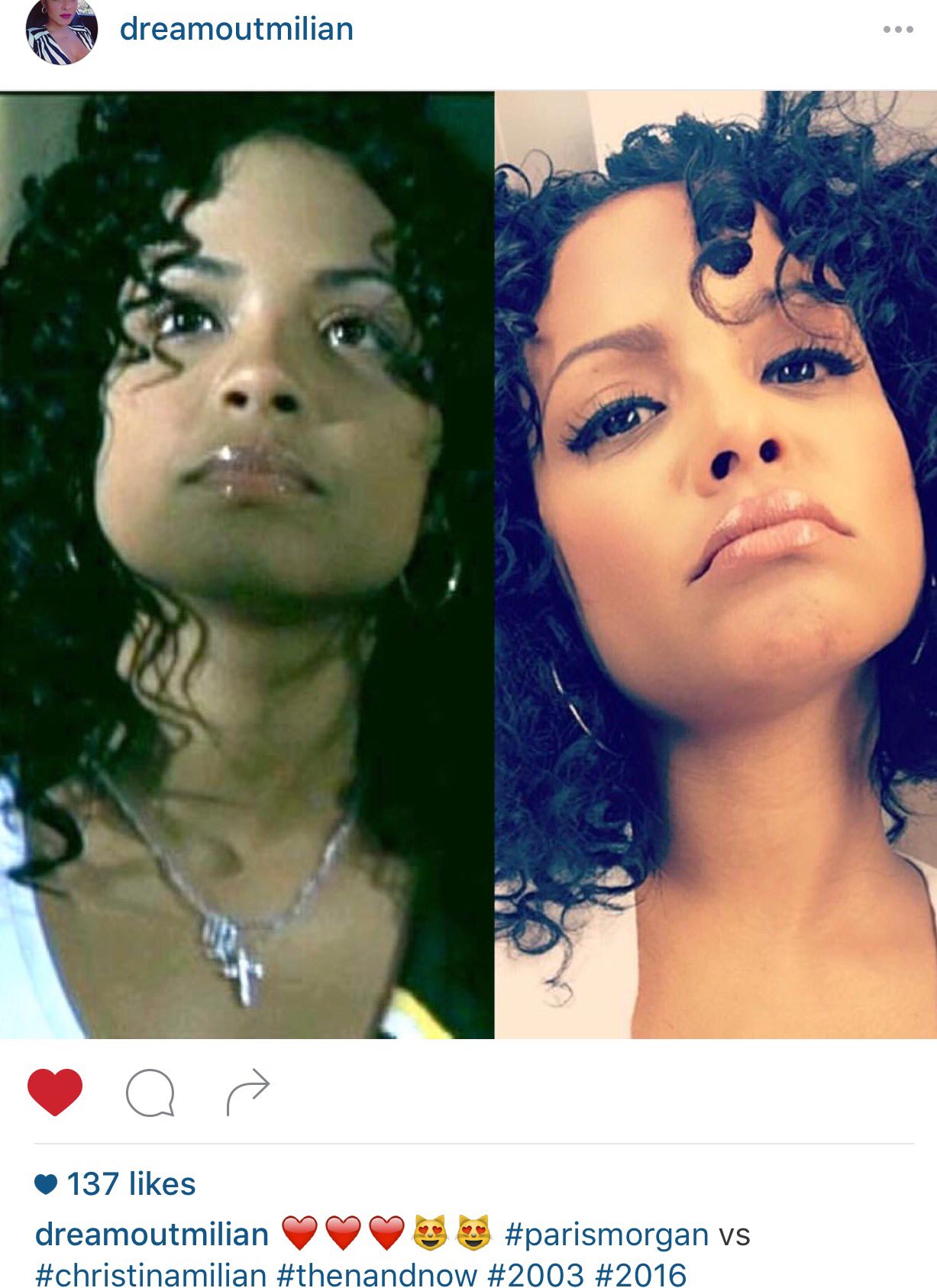 Christina Milian Curly Hairstyles