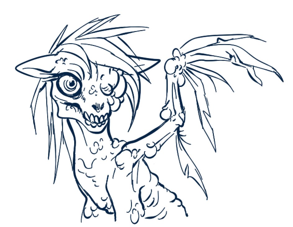 Zombie My Little Pony Drawings