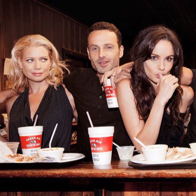 Laurie Holden And Andrew Lincoln