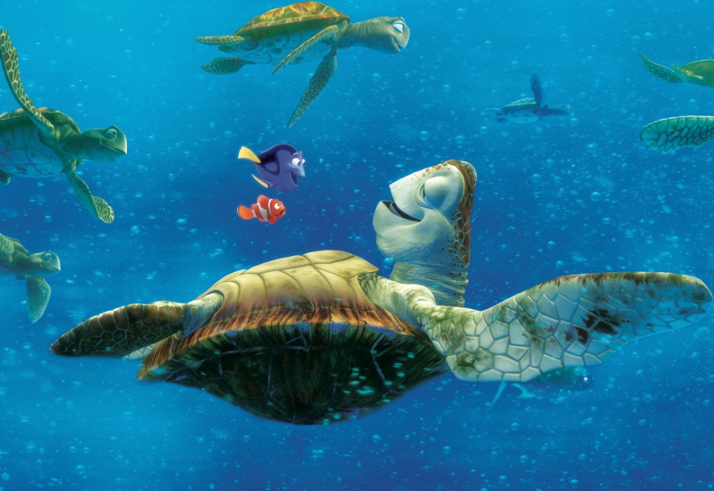 Finding Nemo Characters Turtle