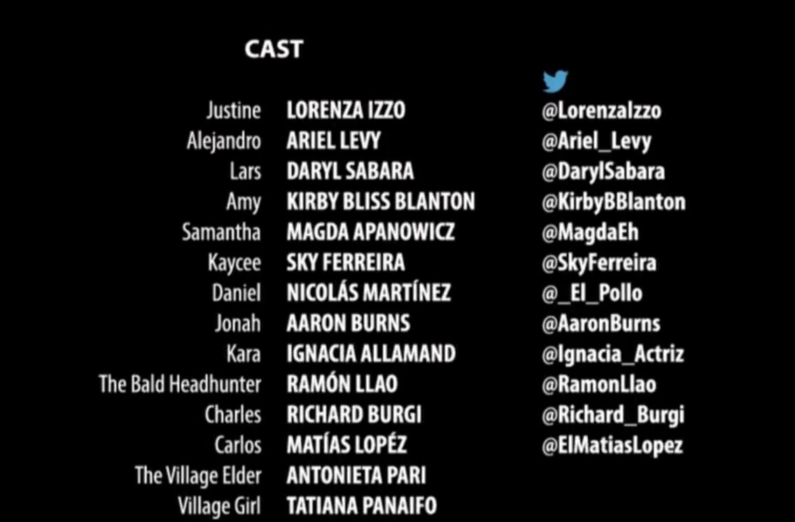 Movie Credits Cast
