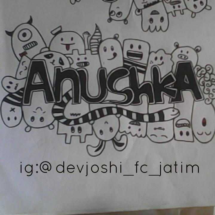 Cute Doodle Art With Name