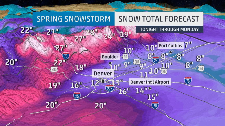 Weather Channel: Weather Channel snowfall forecast maps show complexity ...