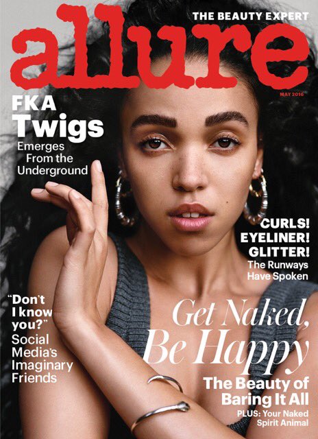 FKA Twigs Allure Magazine Cover | Lipstick Alley