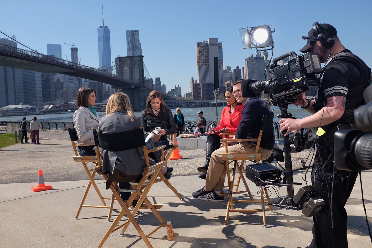 SOON: The "Road Warriors" hour on MSNBC live from the Brooklyn Bridge ...