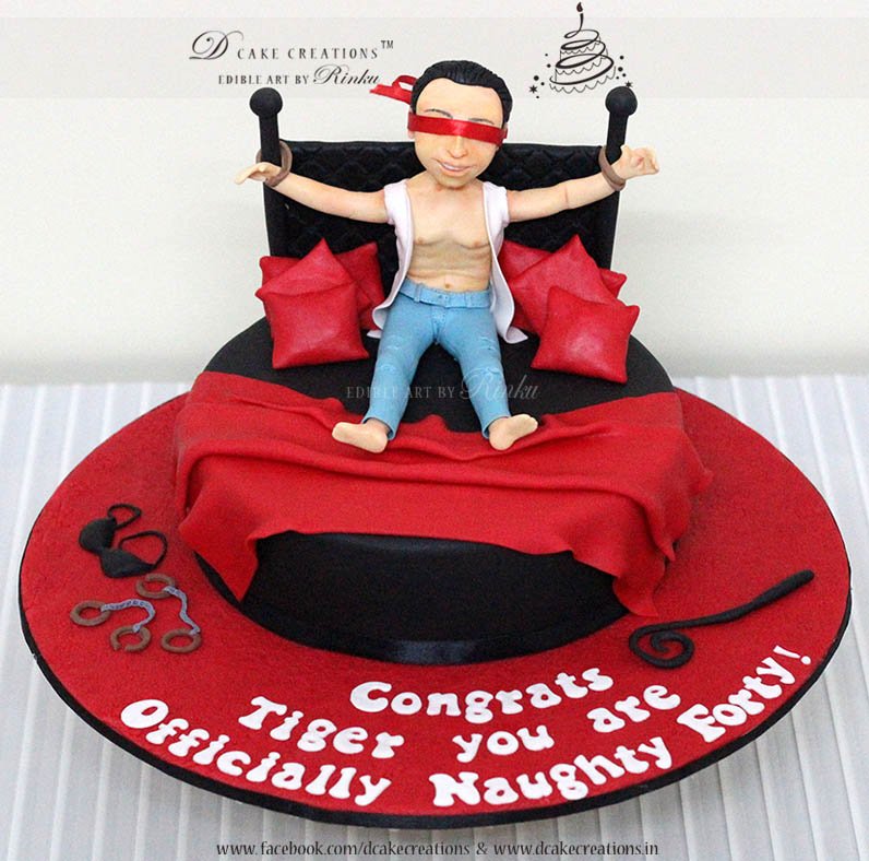 Naughty Birthday Cake