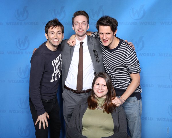 Matt, David and Fans at NY CC : r/davidtennant