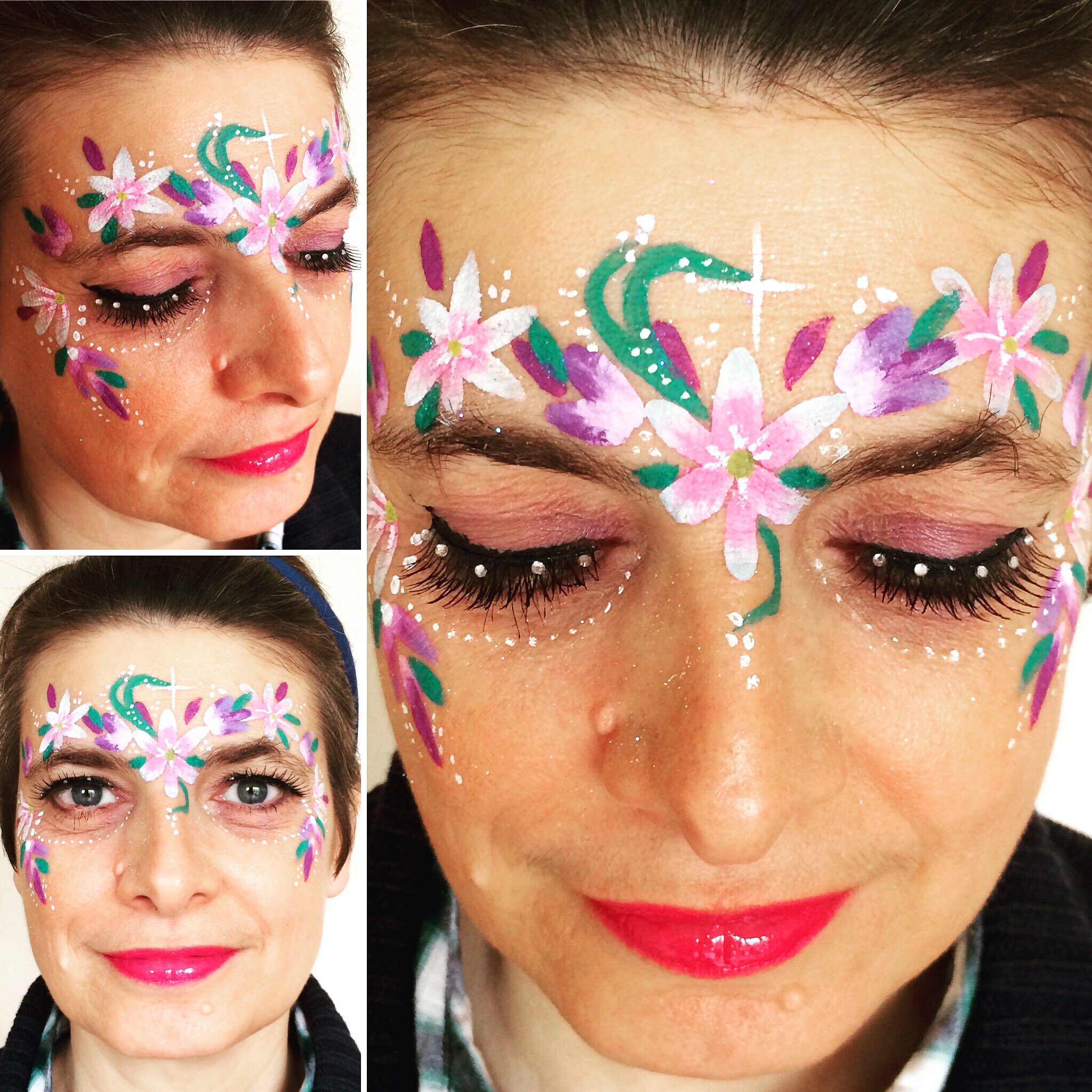 Hippie Face Paint Ideas