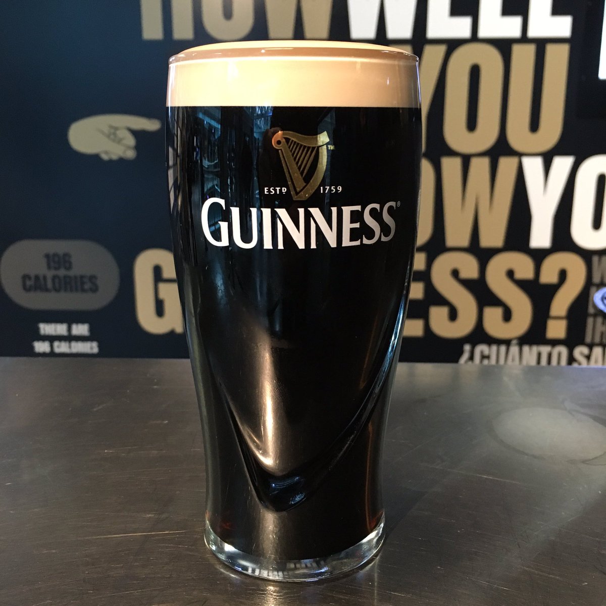 Proud to have poured the perfect pint of GuinnessGB at the ...
