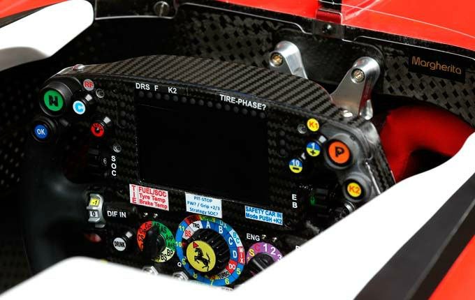 2002 F1 Ferrari Cockpit