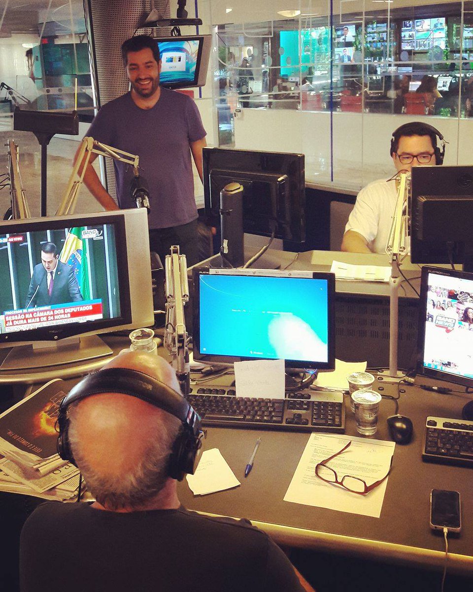 Casa cheia: Luiz Megale, Eduardo Barão e Ricardo Boechat agora no ...