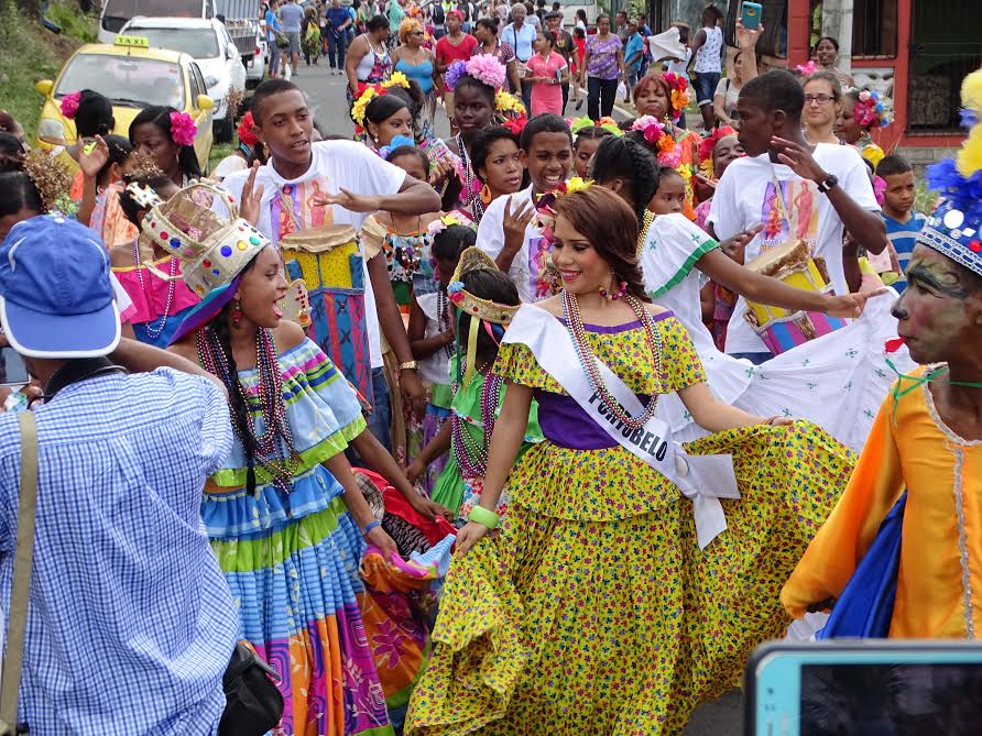 ProvinciasPA Festival de la Pollera Conga en Portobelo | PanamáAmérica ...
