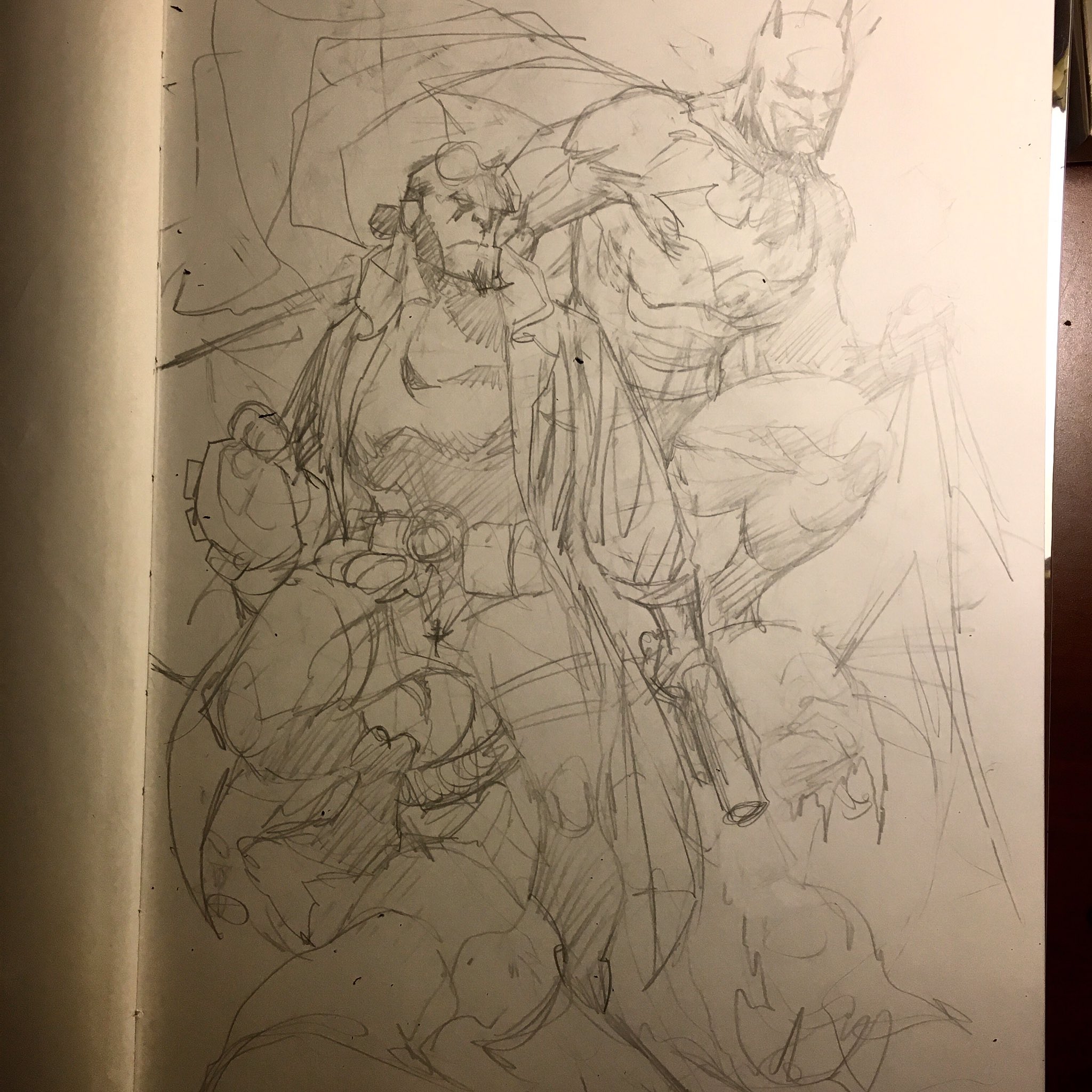 Superman Jim Lee Pencils