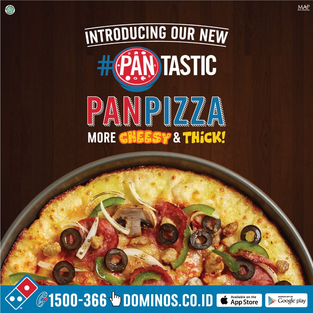 Dominos Pan Pizza Menu