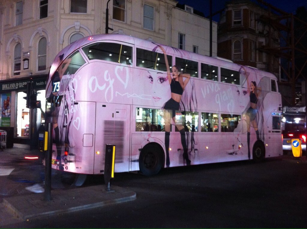 Ariana Grande Tour Bus