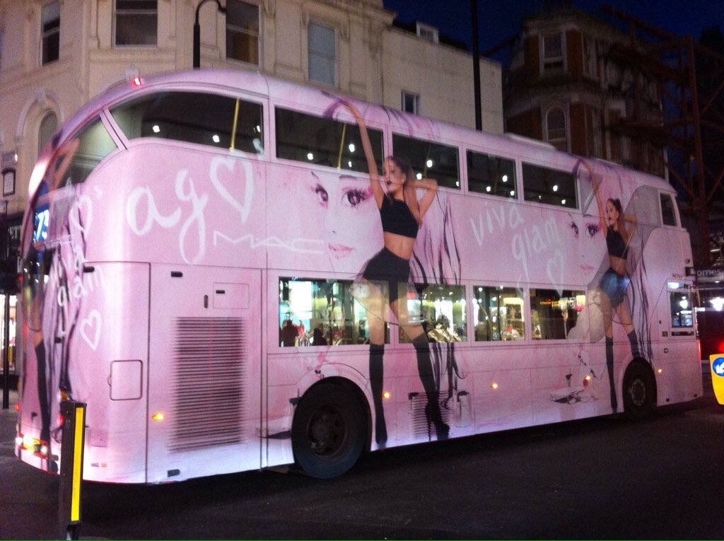 Ariana Grande Tour Bus