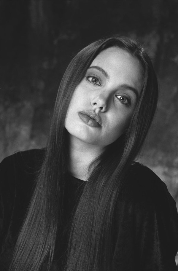 High School Angelina Jolie