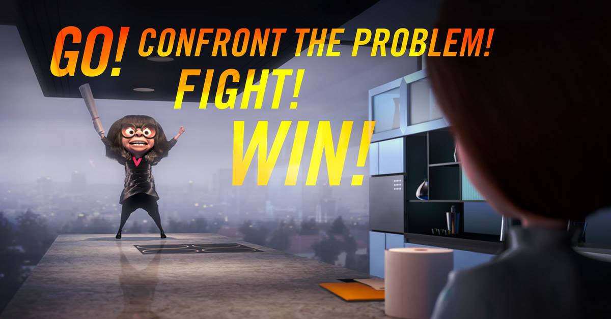 Incredibles Edna Pull Yourself Together