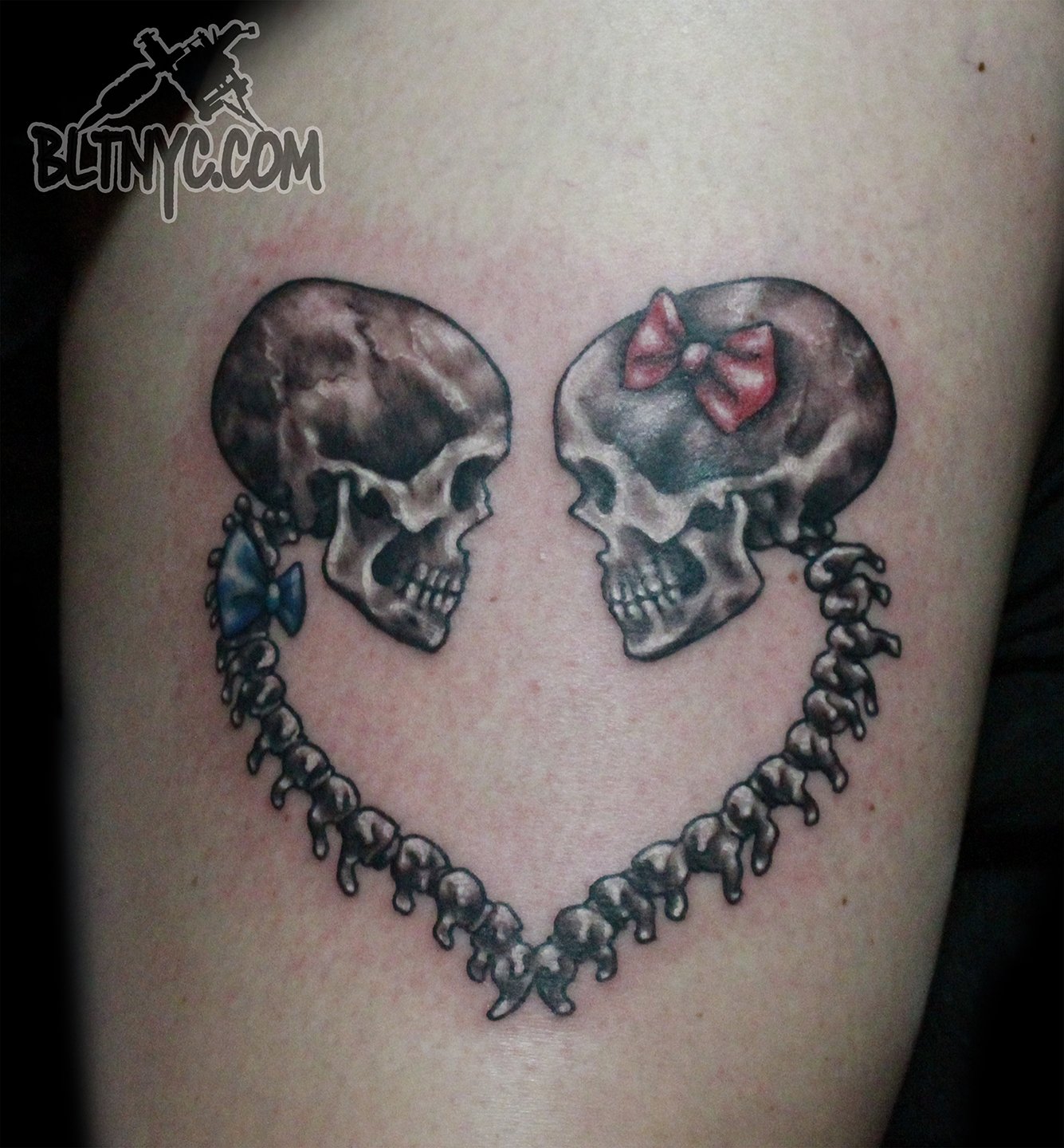Skeleton Love Tattoos