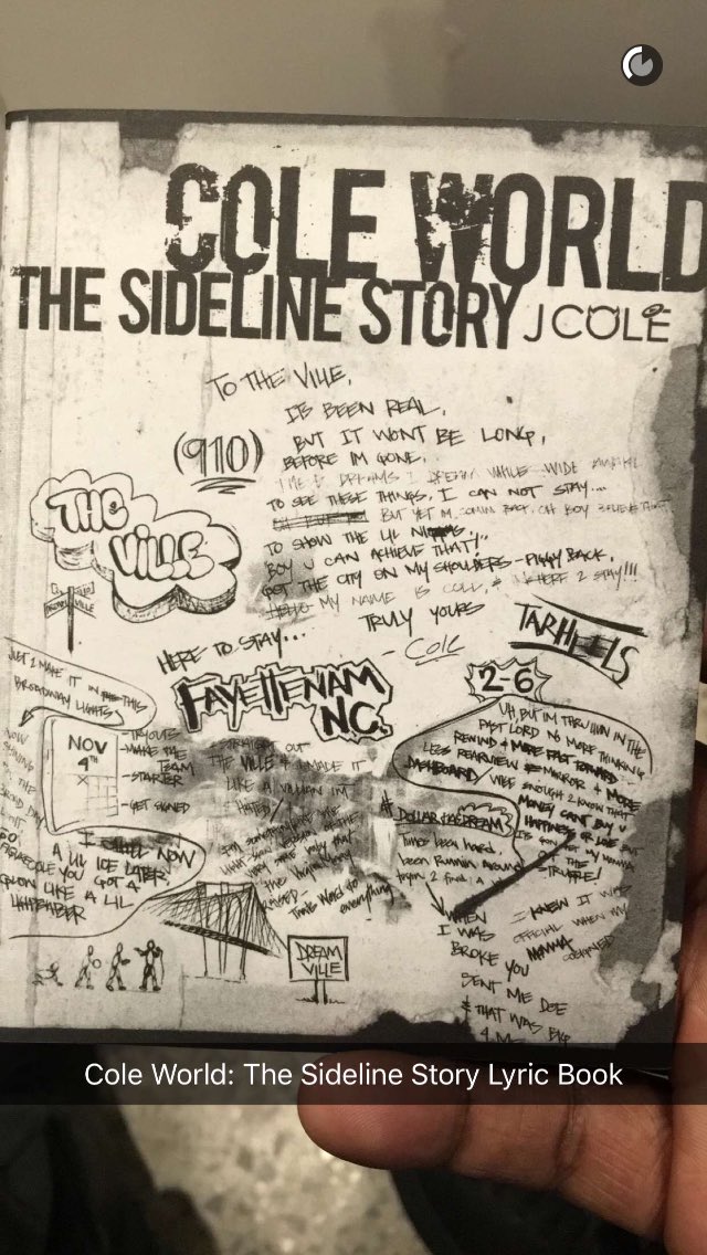 J Cole Cole World Album Cover