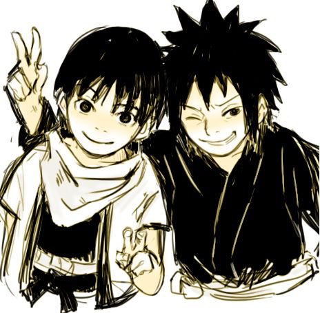 Madara And Hashirama Kids