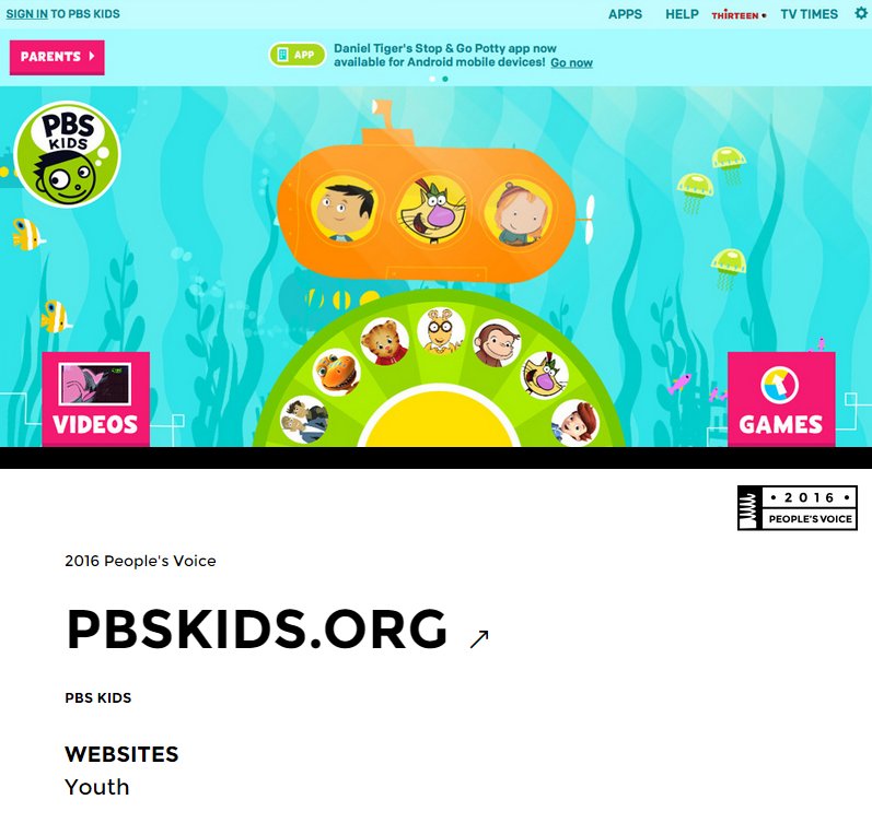 Pbs Kids Website