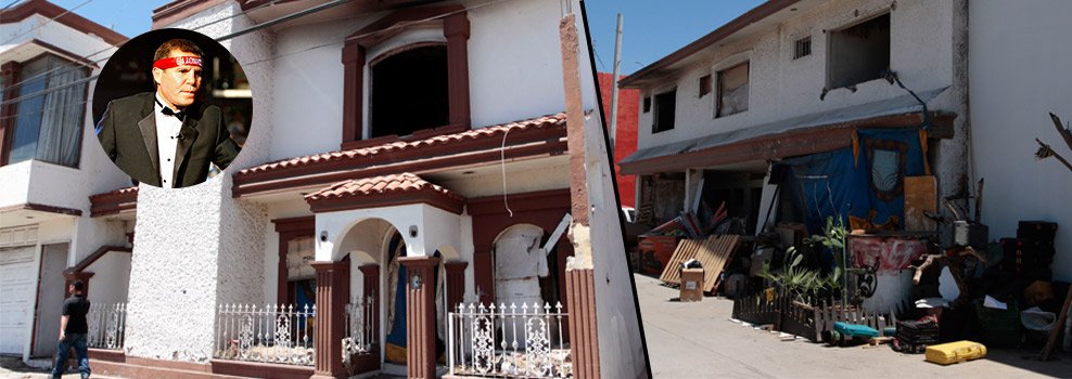 La casa donde creció el histórico julio césar chávez se encuentra en ...